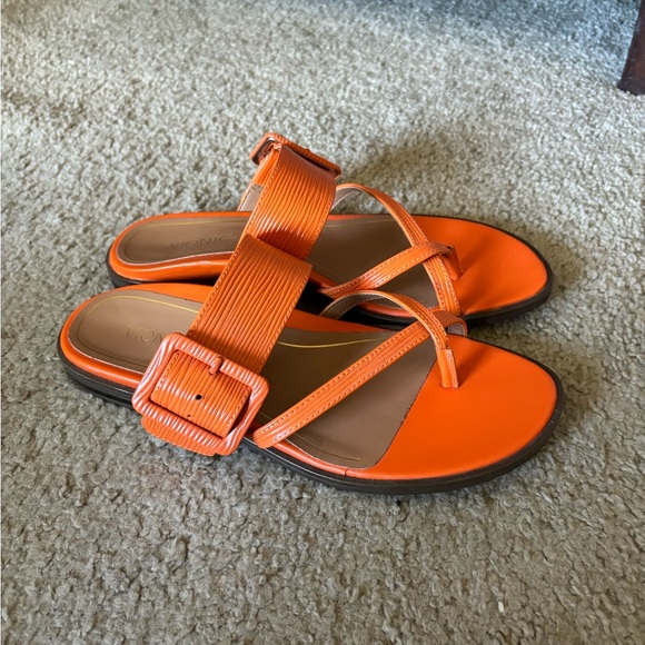 Vionic | Shoes | Vionic Julep Slide Sandal Nwob Marmalade Size 75 Cute ...